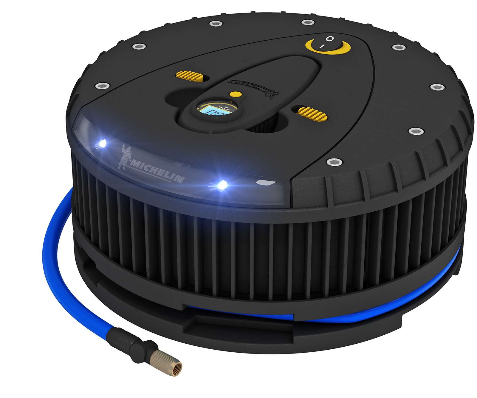 Michelin Hi-Power Tyre Inflator with Detachable Digital Gauge